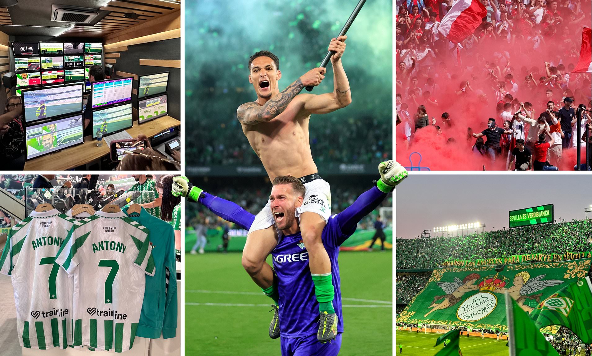 46,000 fans go to TRAINING, a 400-strong police operation and a ballboy wrestled to the ground ...