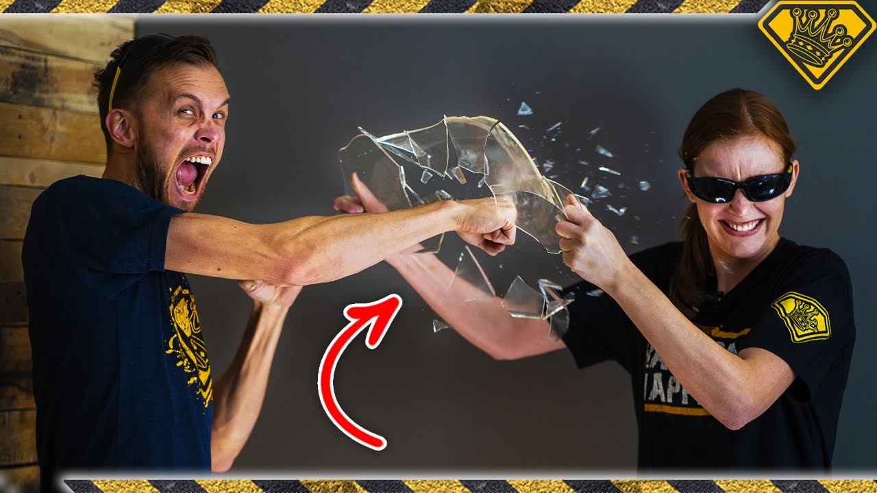 Make movie-style breakaway glass at home