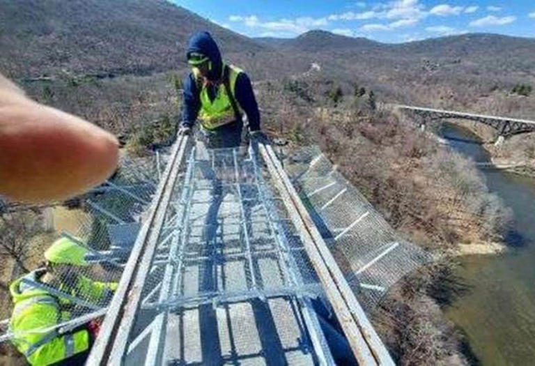 Osprey family gets human-made structure for nesting atop Bear Mountain ...