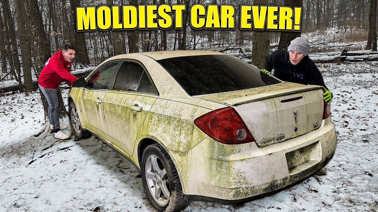 Moldiest Pontiac G6 Revived After Years in the Woods