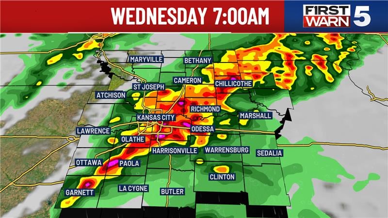 FIRST WARN WEATHER DAY: Be ready for storms, some may be severe into ...