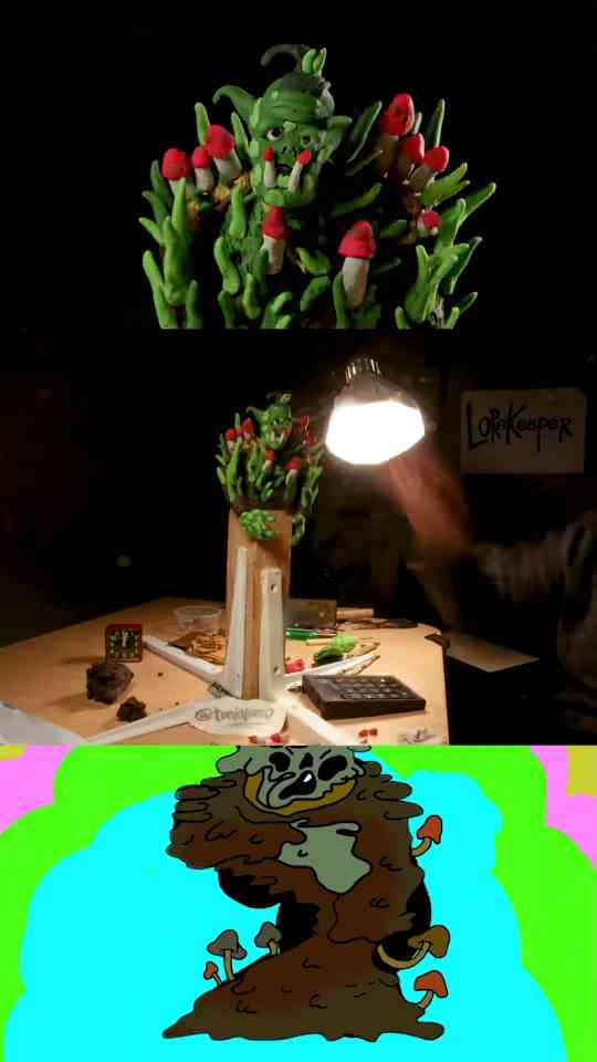 Behind the Scenes of 'Mycoloth' – Animation, Making & Storyboard Insights!