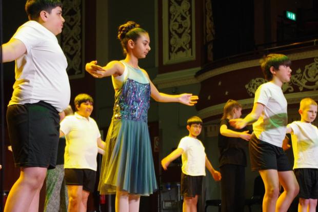 Pupils from Co-op Academy Delius perform at Musica Spectacular