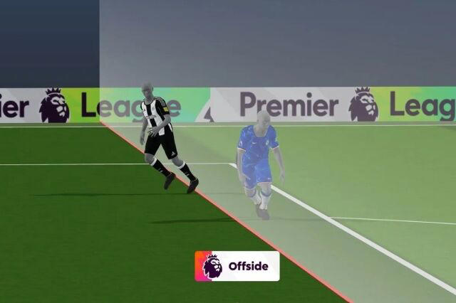 판정 논란 줄어든다! EPL, 32R부터 반자동 오프사이드 기술 도입...FA컵 시험 가동 성공→리그 사용 결정