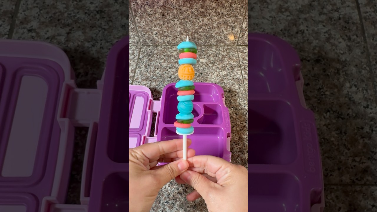 Packing school lunch with corn dogs included
