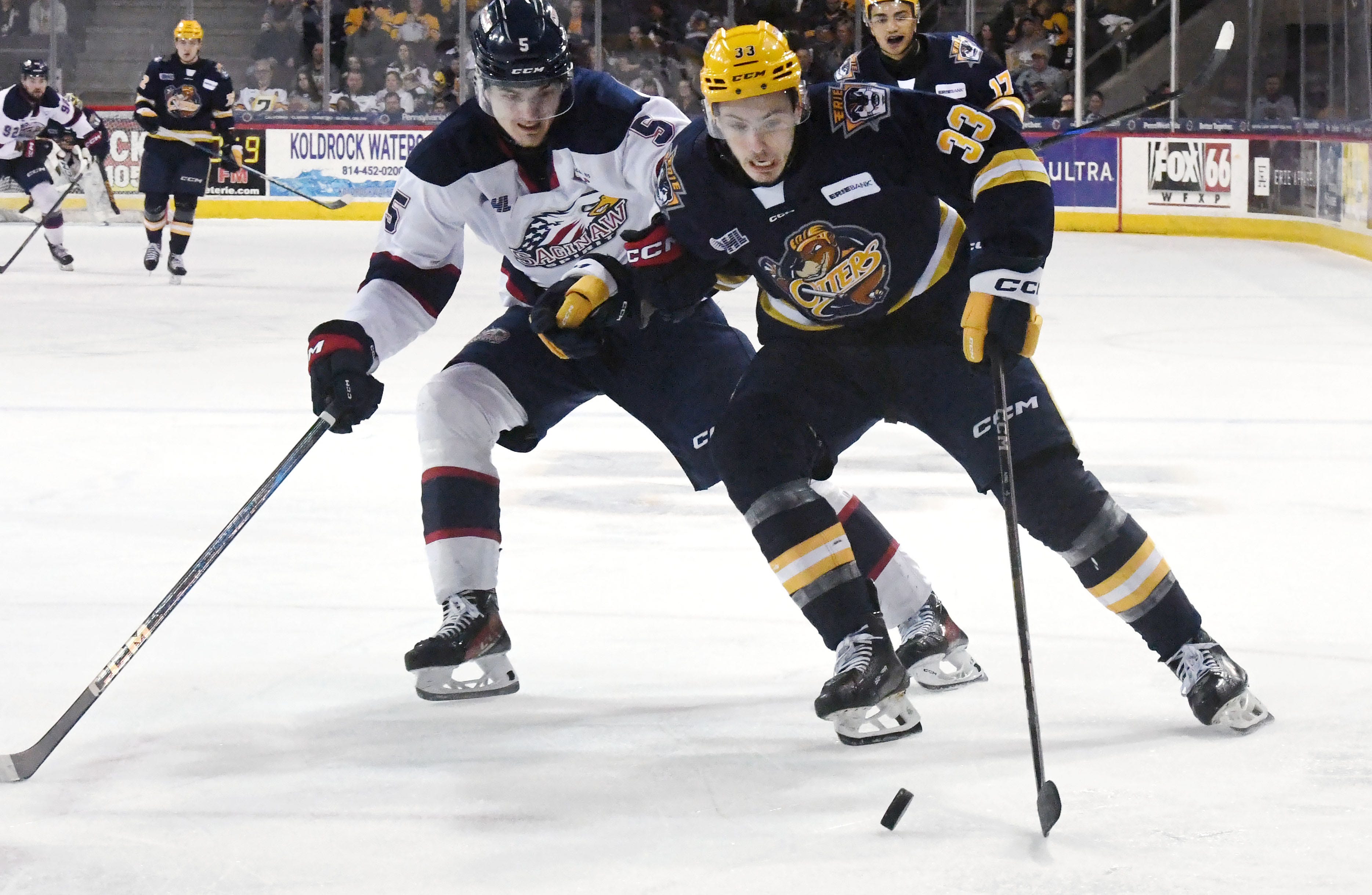 Road team continues to rule OHL playoff series between the Erie Otters ...