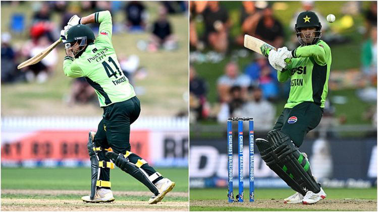 Babar, Rizwan fail but Ashraf and Naseem's maiden fifties help Pakistan ...