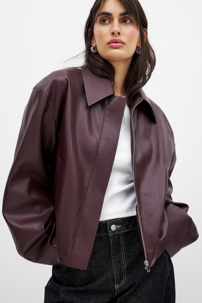 Burgundy bombers are everywhere - here are our favourite outerwear staples