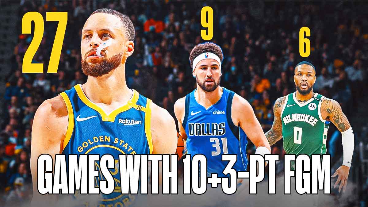 Stephen Curry stat highlights his 3-point dominance