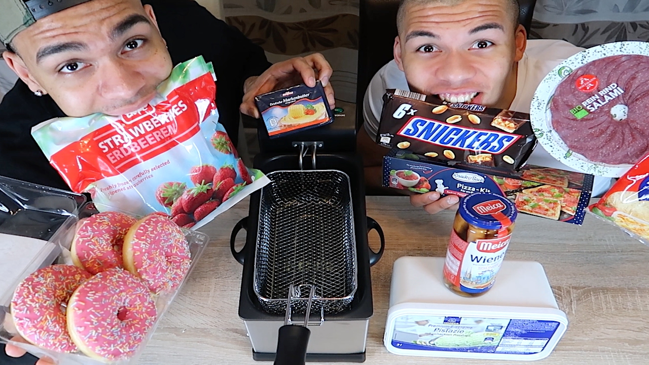 PIZZA, EIS und mehr FRITTIEREN