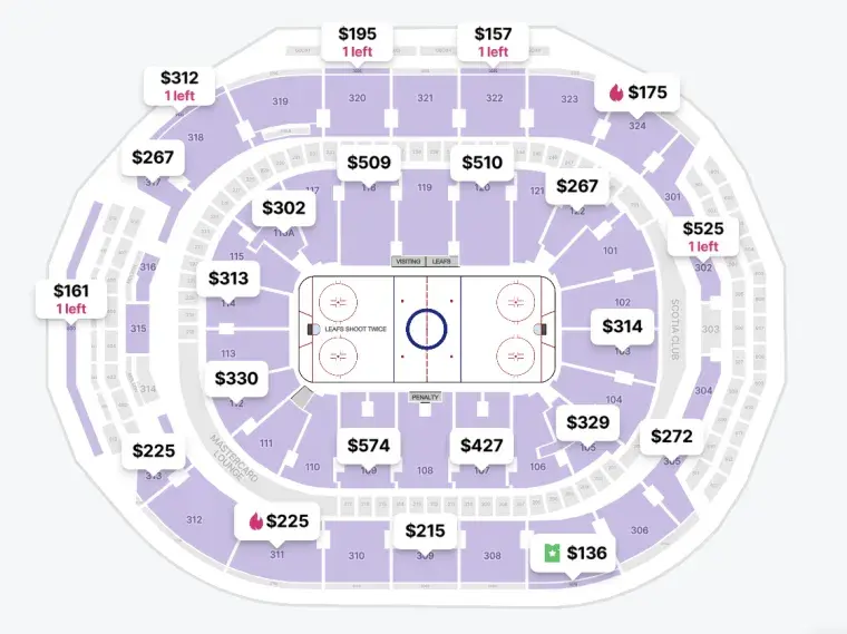 Maple Leafs vs. Canadiens tickets: Best prices, seats, date for 2025 NHL rivalry game in Toronto