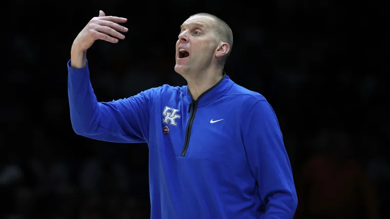 Kentucky's Mark Pope suggests NCAA bans teams with NBA players from ...