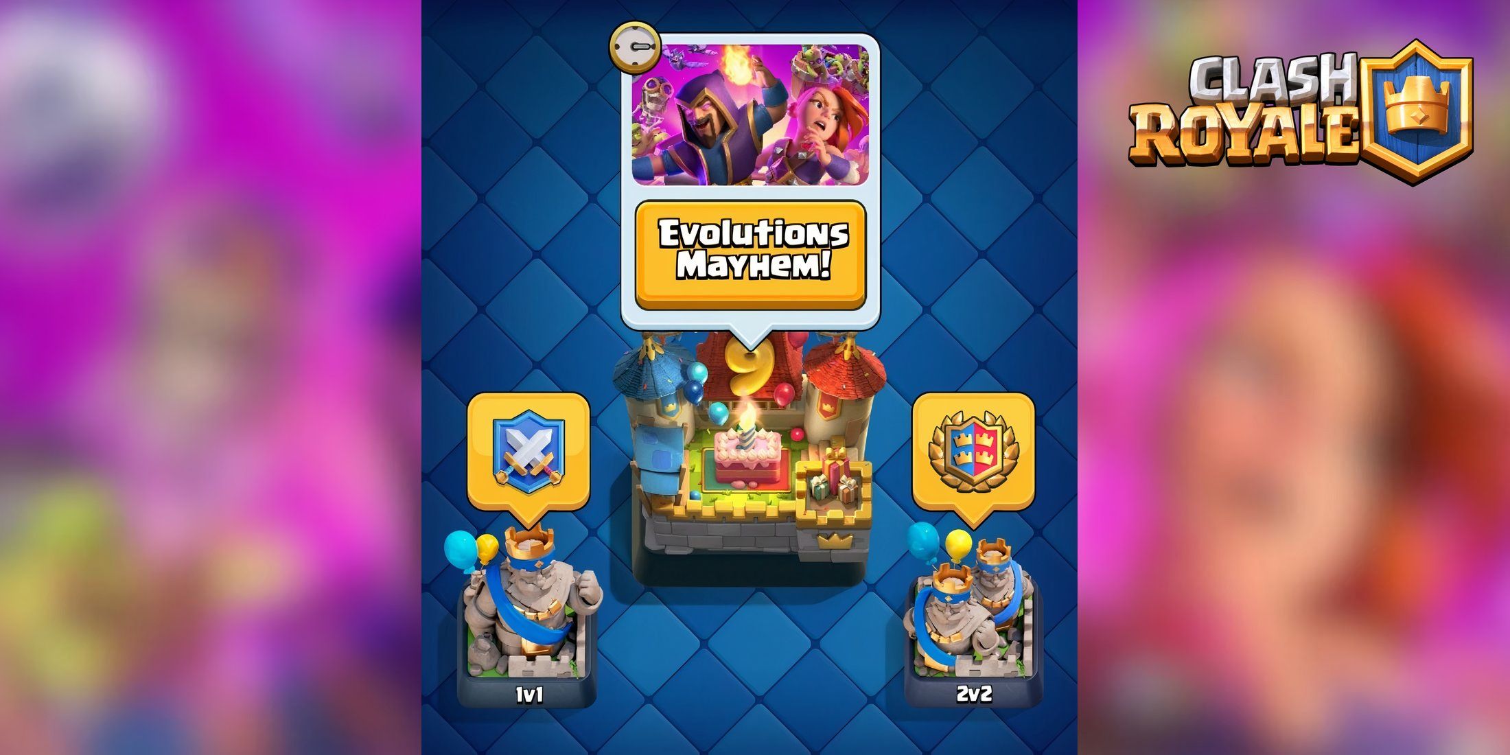 Best Decks for Evolutions Mayhem Event in Clash Royale