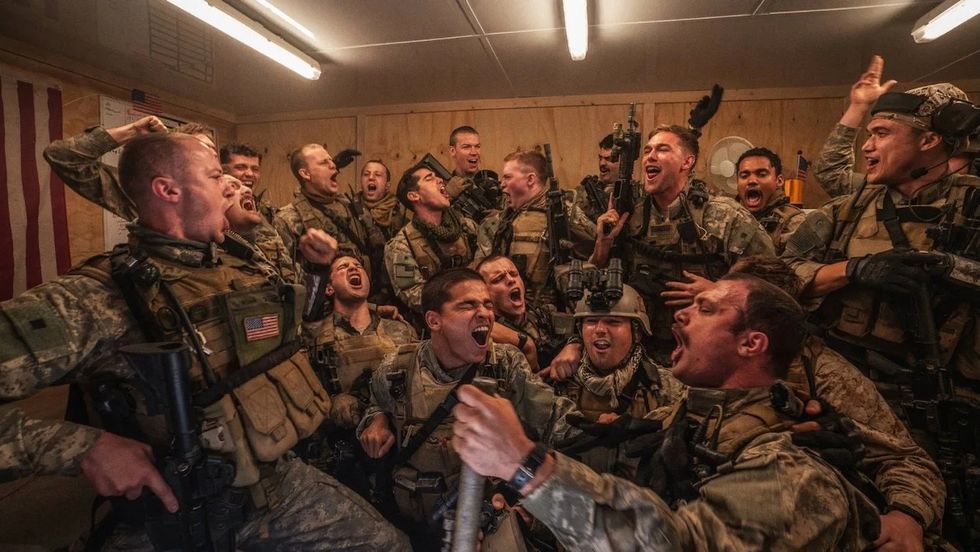 How The 'Warfare' Cast Bonded Shaving Each Other's Heads