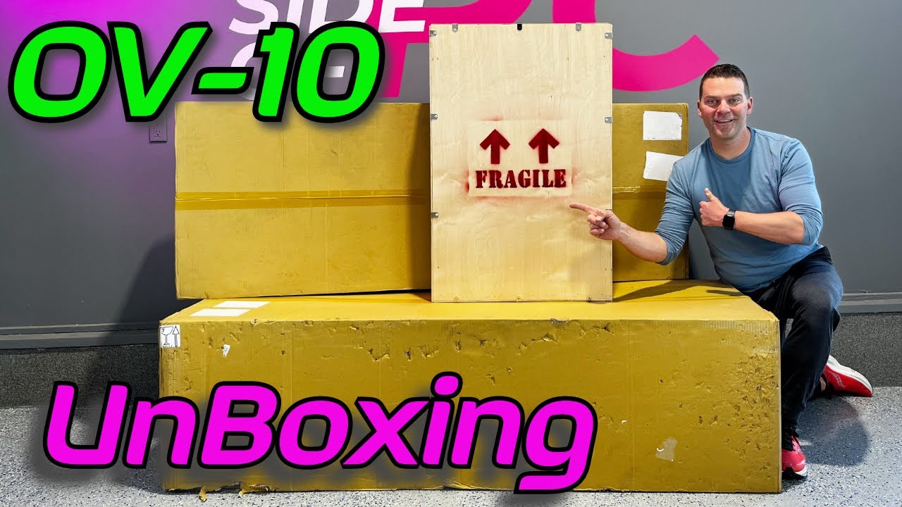 Unboxing The Rockwell Ov-10 Bronco Hangar 9 Rc Plane A Must-see!