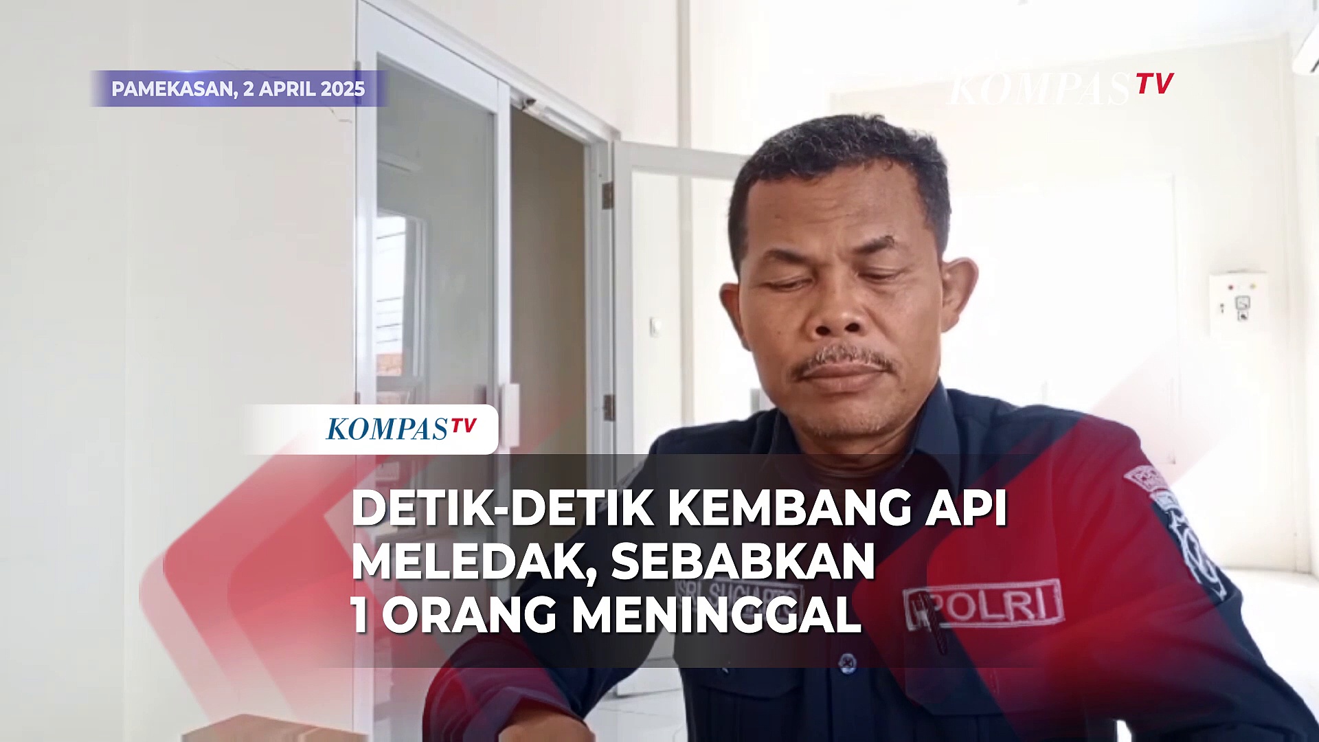 Beginilah Detik-Detik Kembang Api Meledak, Sebabkan 1 Orang Meninggal ...