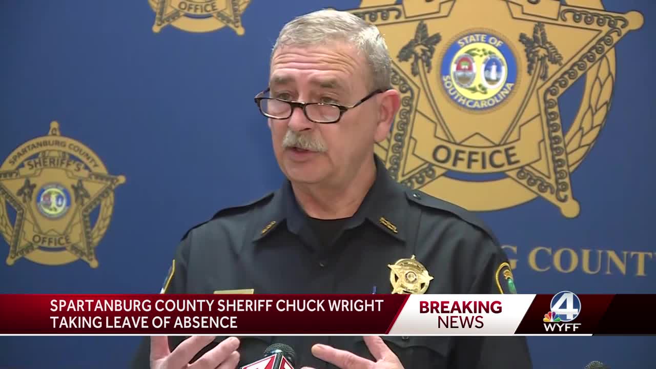 Sheriff Chuck Wright to take leave of absence