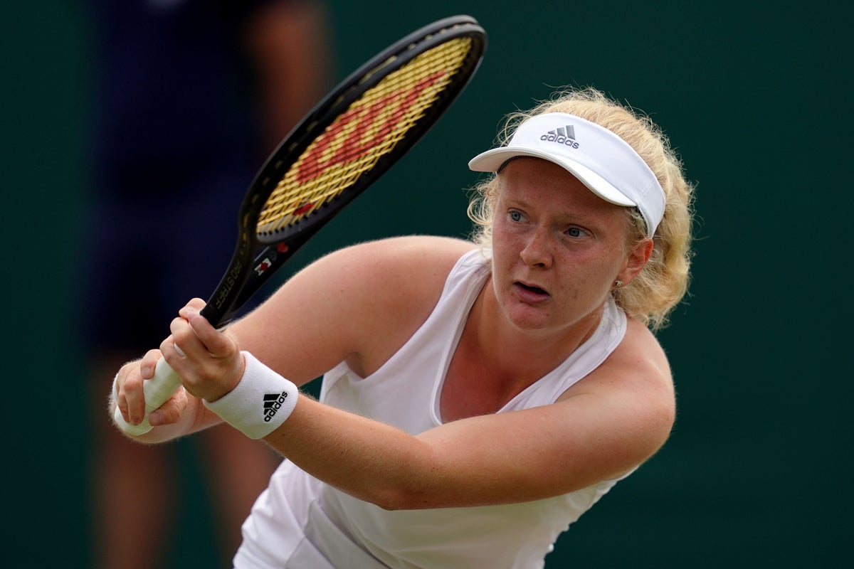 British tennis player Fran Jones collapses on court in Colombia