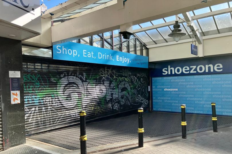 Priory Square and Oasis Market 'ghost town' - in pictures