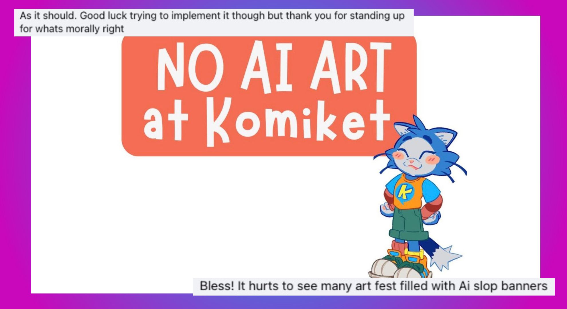 Komiket reinforces ‘No AI’ rule, upholding artists’ rights in Filipino ...