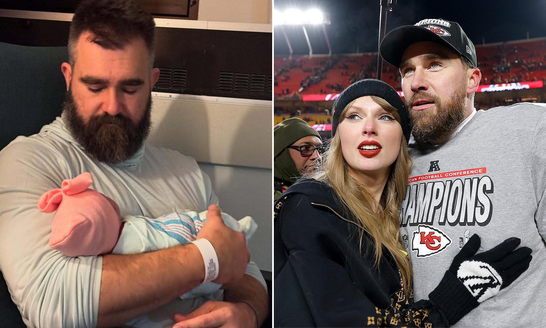 Travis Kelce reacts to brother Jason and Kylie's baby news as NFL star ...
