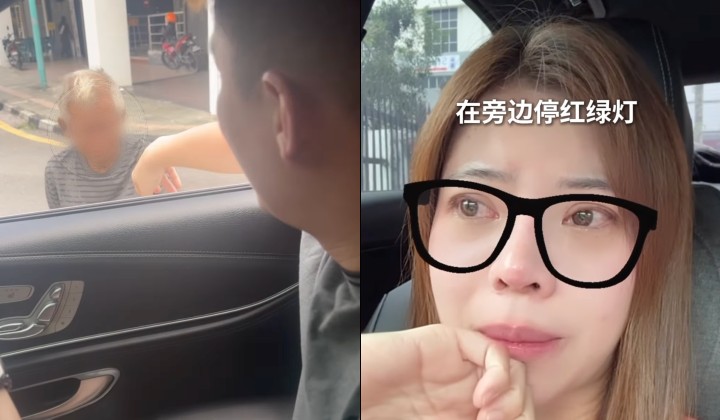 [Watch] Uncle Eating Grass At Kuching Traffic Light: A Story That Broke ...