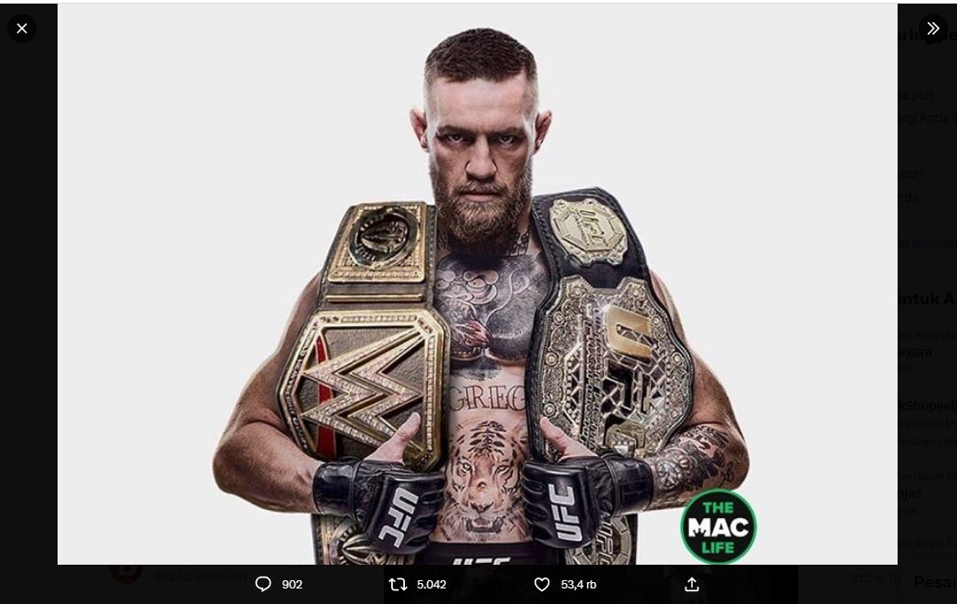 Conor McGregor Pamer Rekornya yang Lebih Baik dari Khabib Nurmagomedov ...