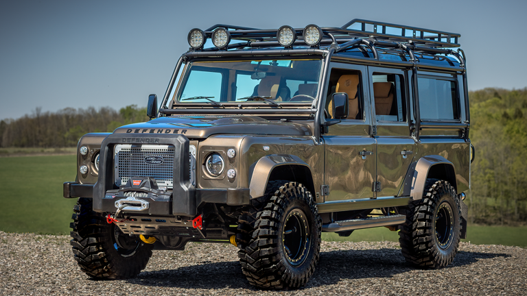 Woah! Check out this £455,000 armoured Land Rover Defender
