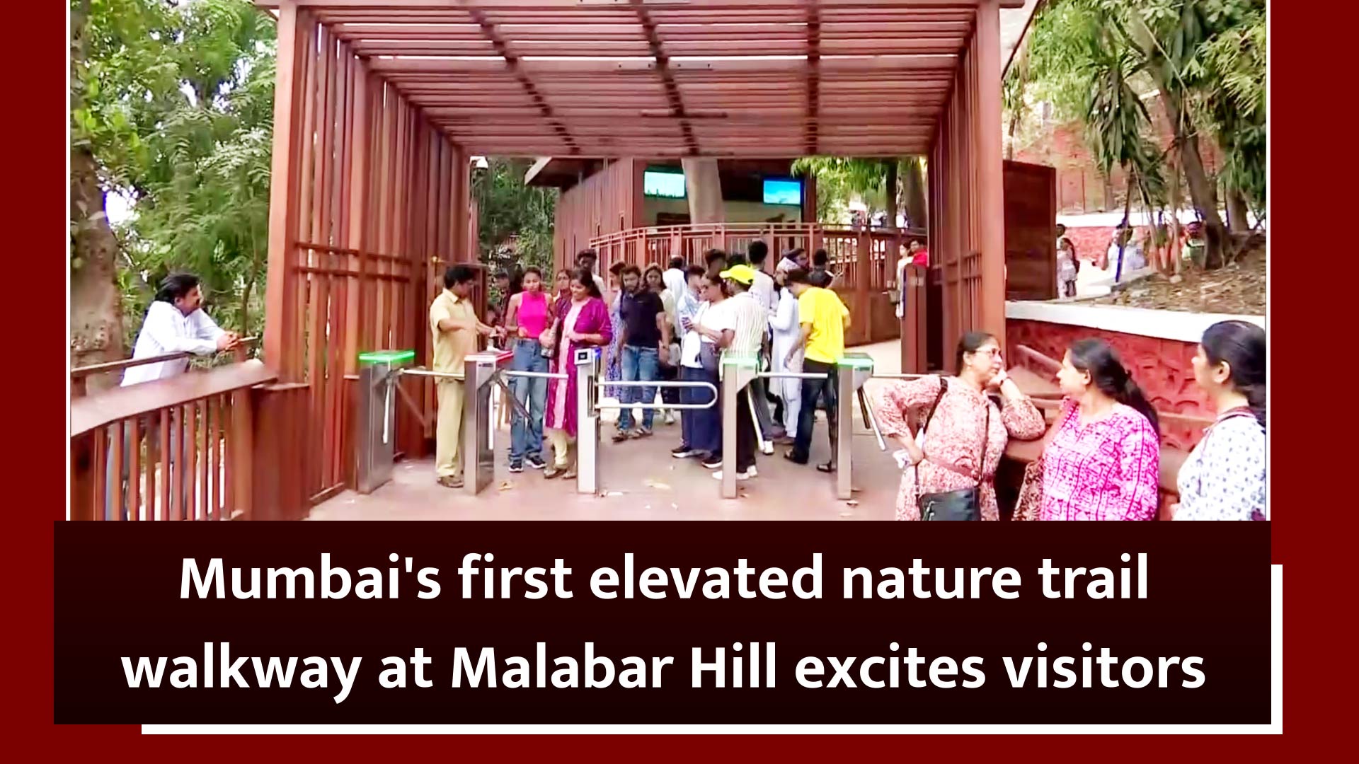 Mumbai's first elevated nature trail walkway at Malabar Hill excites ...