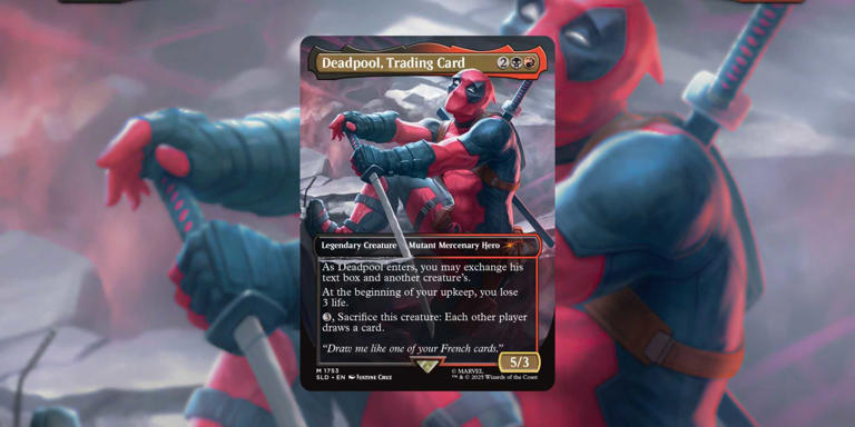 Magic: The Gathering's New Deadpool Secret Lair Is Appropriately Meta
