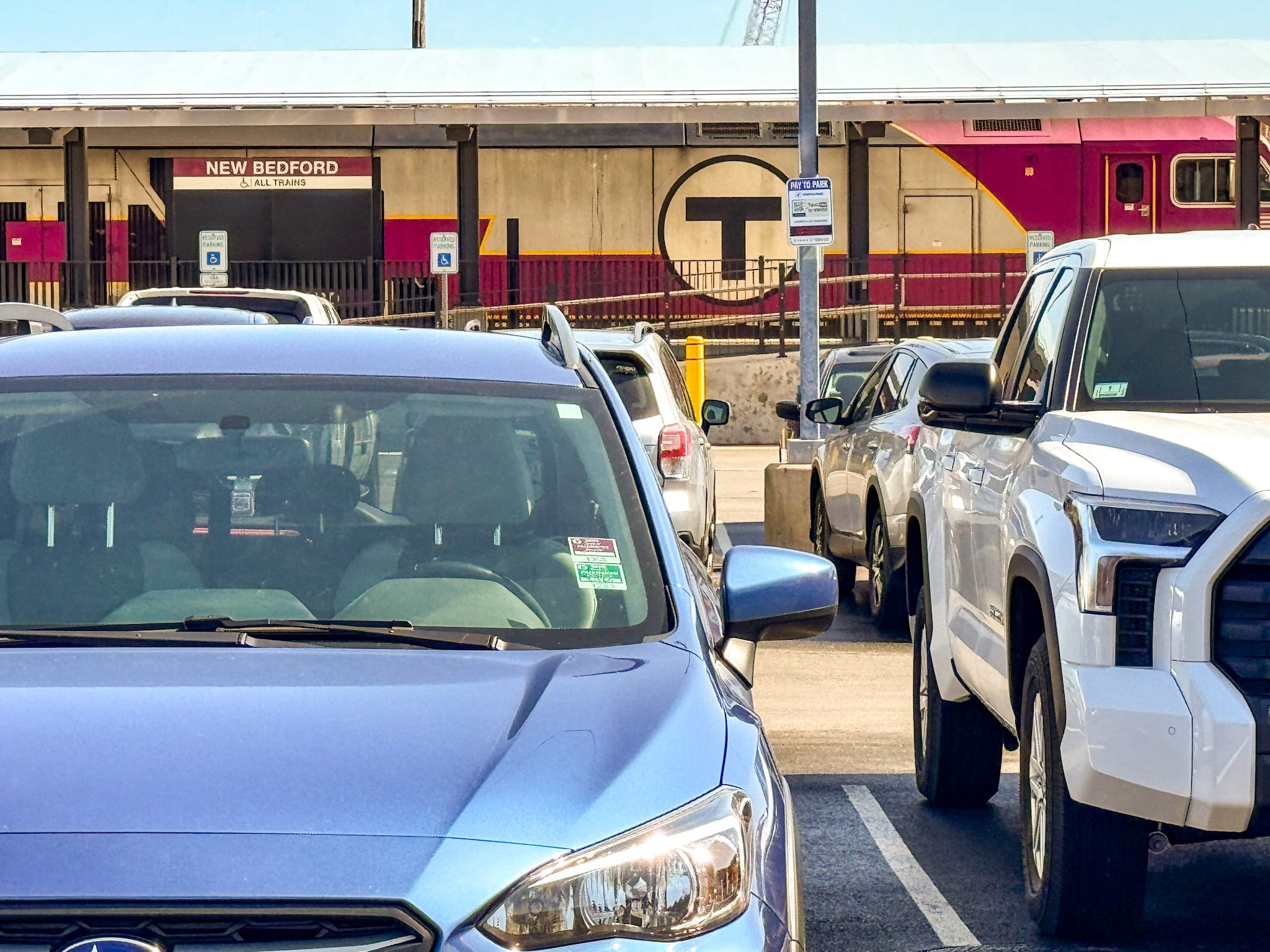 It's a race: MBTA train from New Bedford to Boston. Which is faster and ...