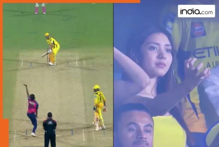 WATCH: CSK fangirl's reaction to MS Dhoni's dismissal takes internet by ...