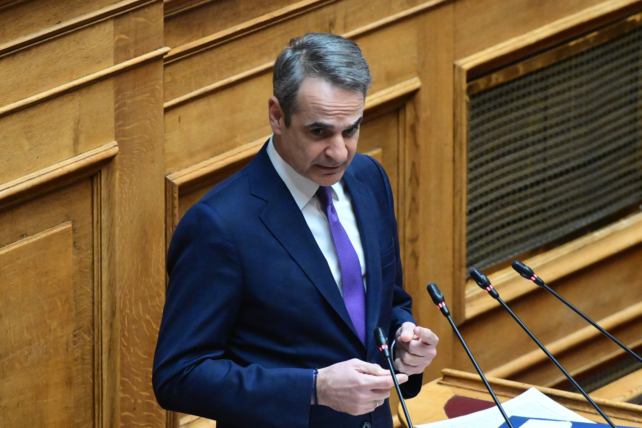 Στο υπουργείο Κλιματικής Κρίσης και Πολιτικής Προστασίας ο Κ. Μητσοτάκης