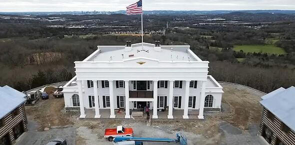 Inside Kid Rock's mini 27,000-square-foot White House that took him 20 ...