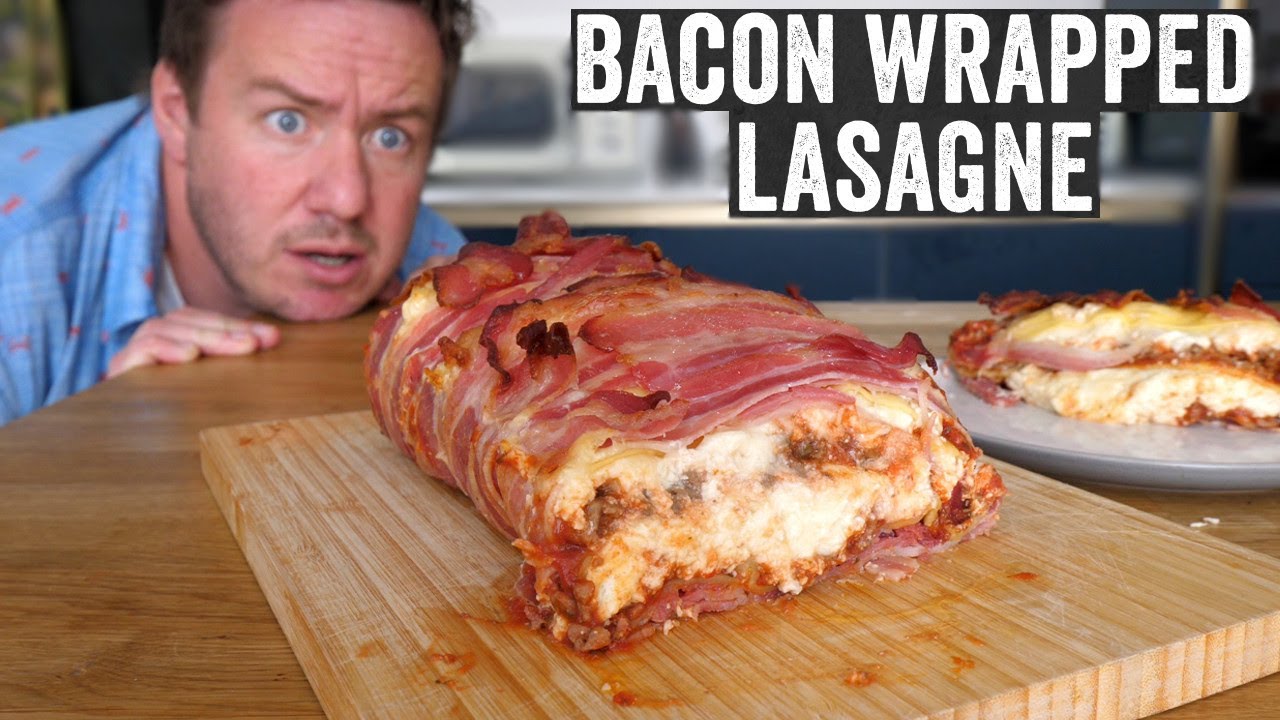 Bacon Wrapped Lasagne