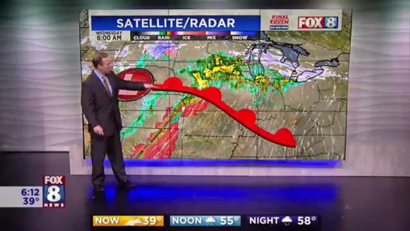 TRACKING: Two rounds of storms in next 24 hours