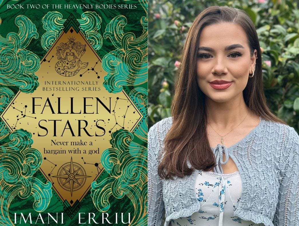 Exclusive cover reveal: Imani Erriu's 'Fallen Stars' is Book 2 in ...