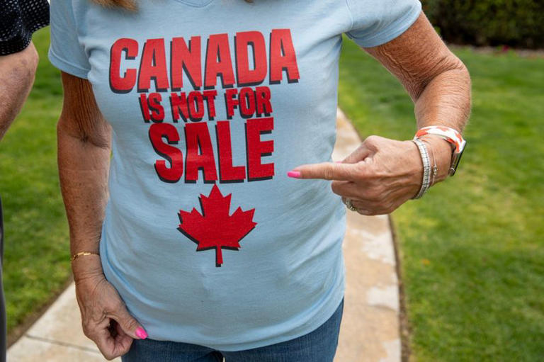 Furious Canadians beg Amazon to stop selling 51st State merchandise as ...
