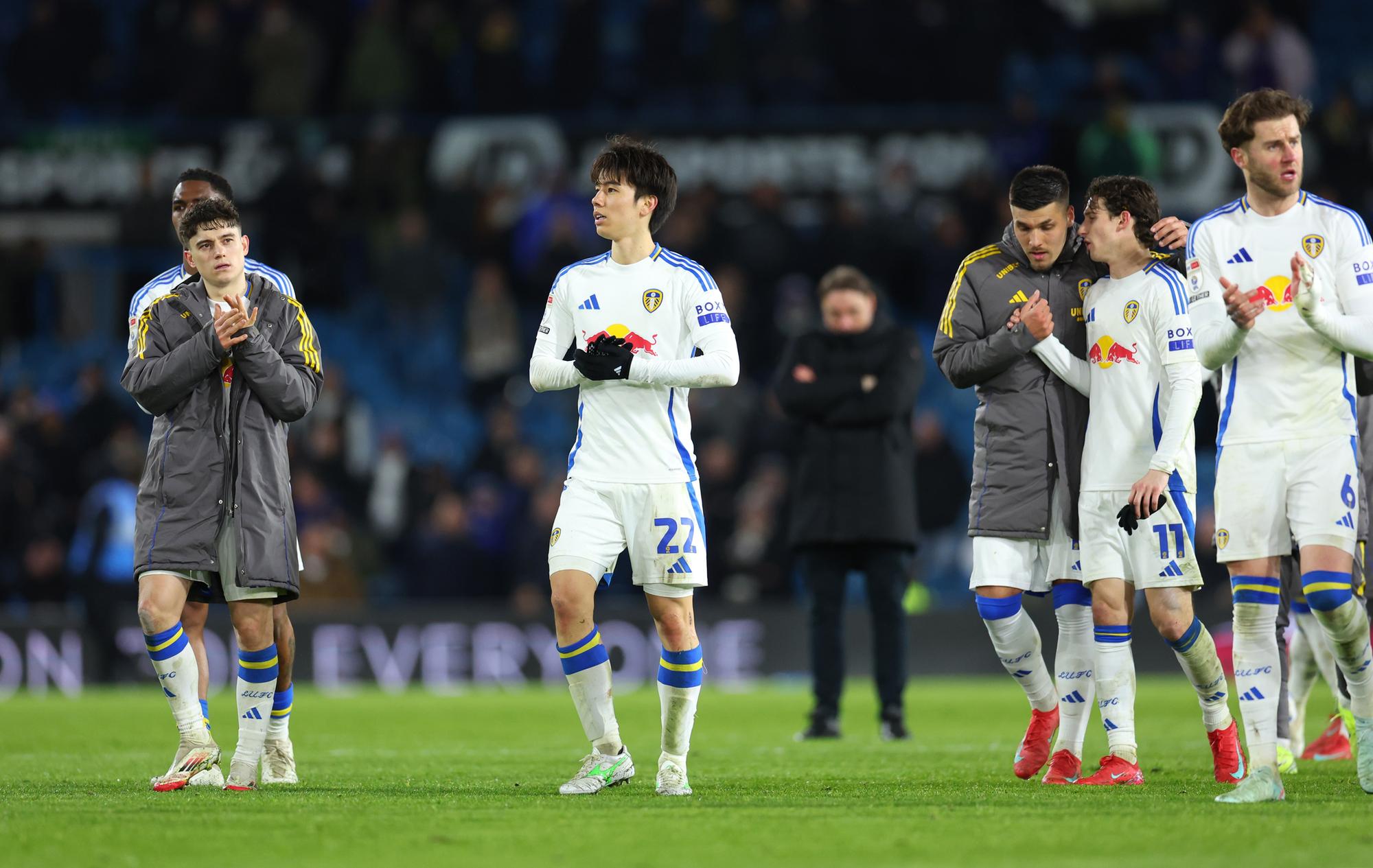 Leeds United man responds to 'falling apart' jibes amid promotion ...
