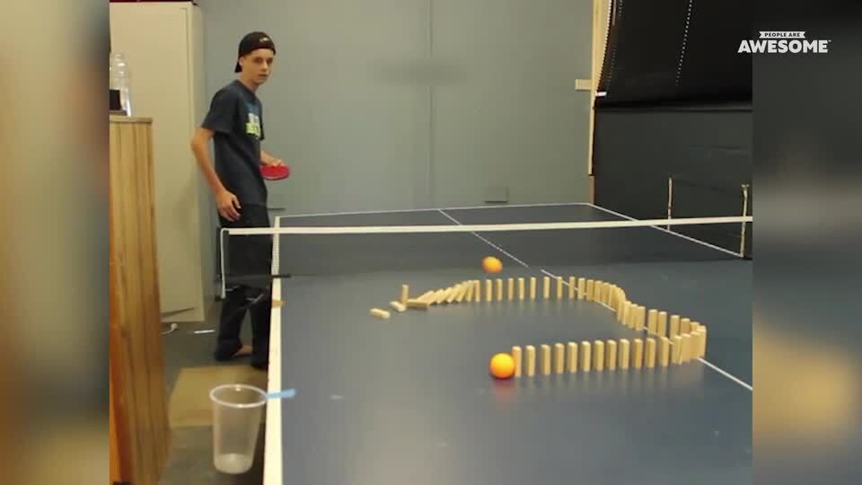Outstanding Ping Pong Skills