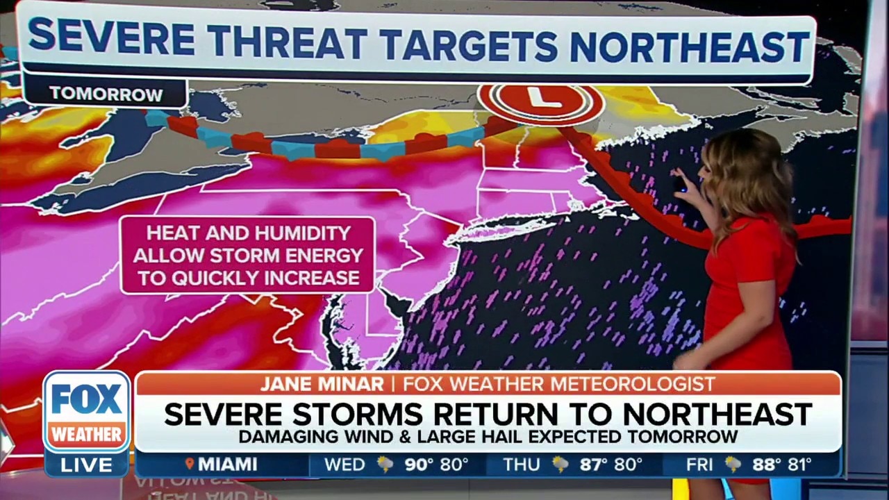 Stormy Thursday for Northeast