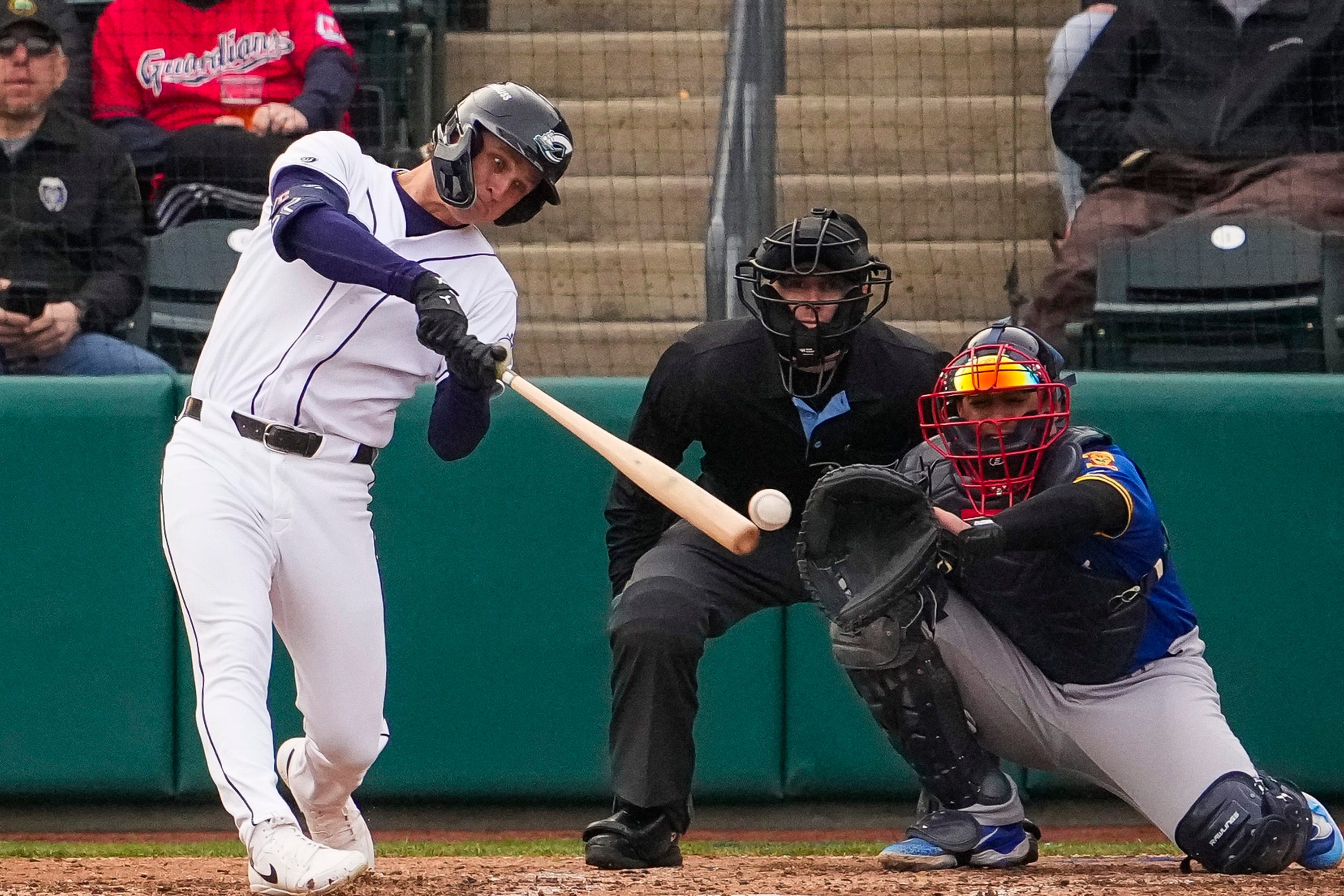 Petey Halpin homers to help Columbus Clippers win pitchers' duel with ...