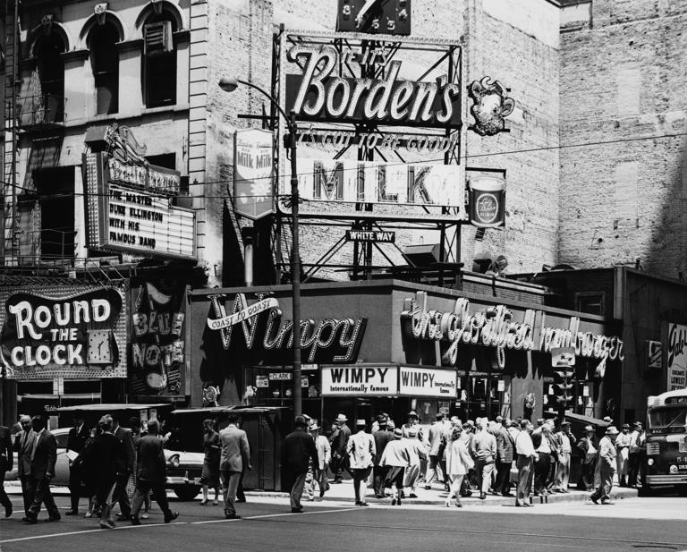 Before the skyscrapers: Uncovering a 1958 photo of the corner of Clark ...