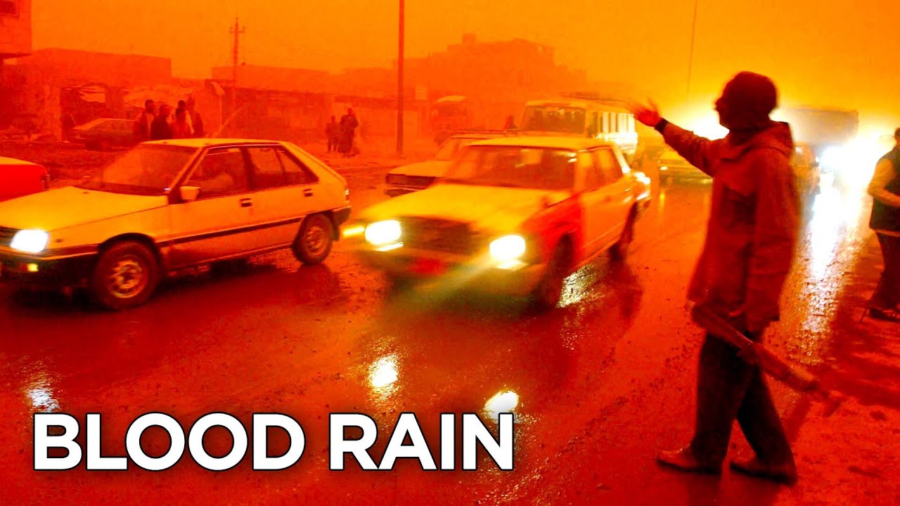 What Caused It To Rain Blood In India?