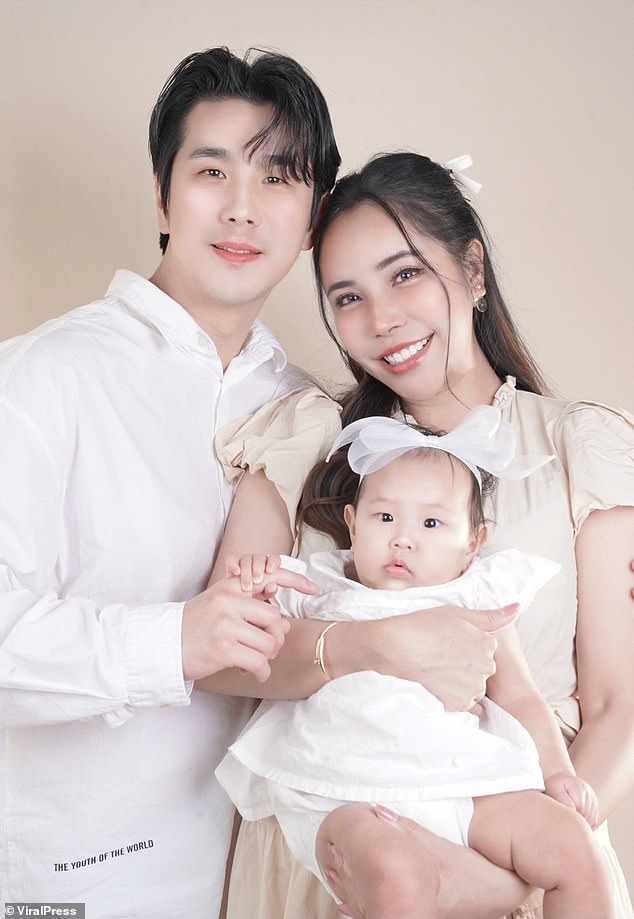 Father leaps over gap in crumbling 600ft-high walkway to save family