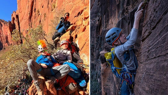 Upset with upside-down flags protesting Trump's policies, dad & 2 boys ...