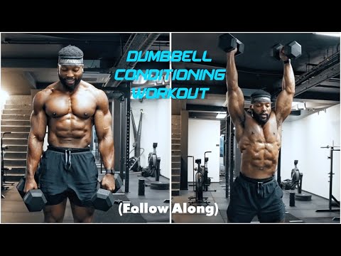 DUMBBELL ONLY WORKOUT | HIGH INTENSITY CONDITIONING TRAINING