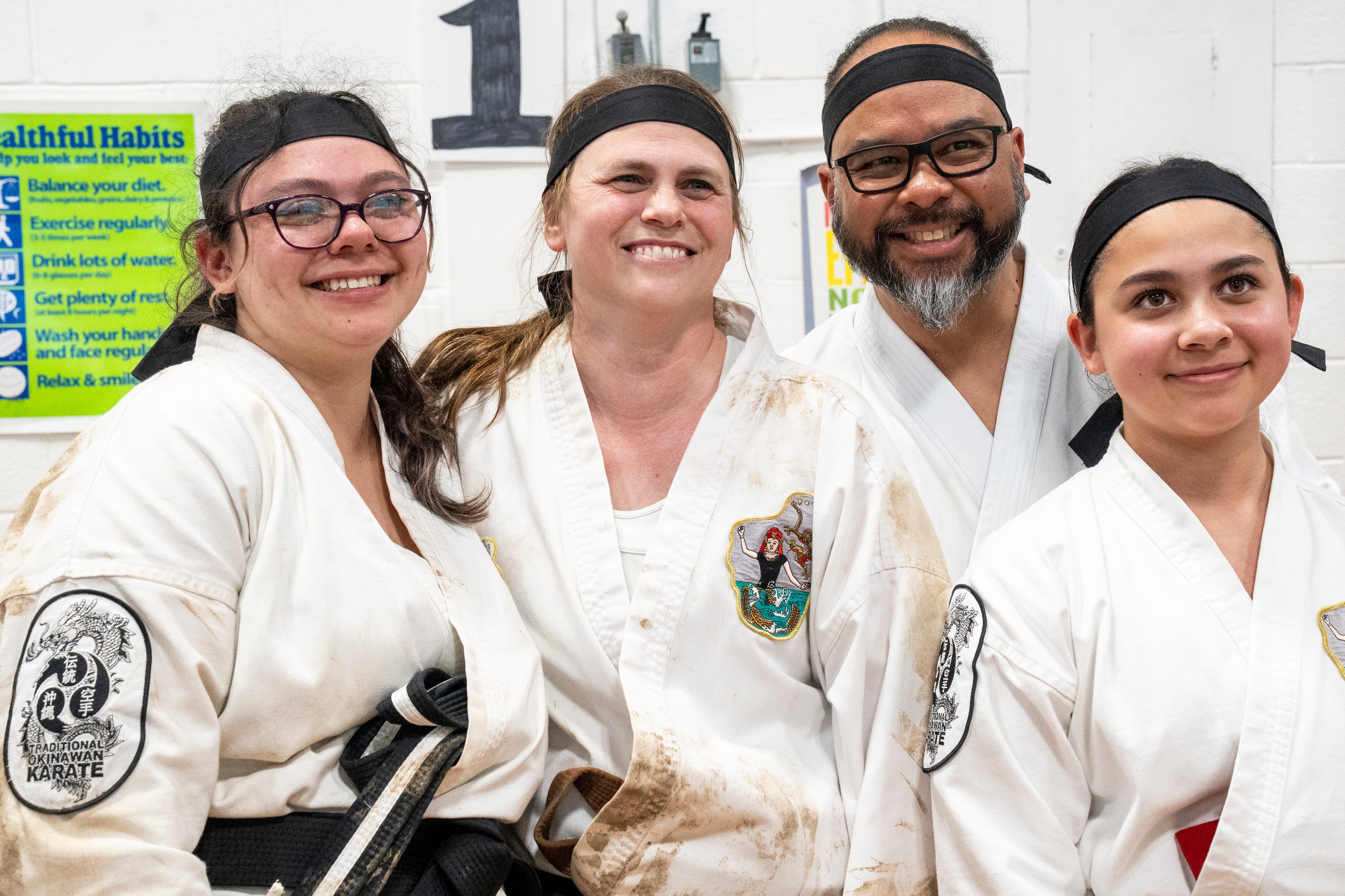 North Jersey family of four earns black belts in karate on same day