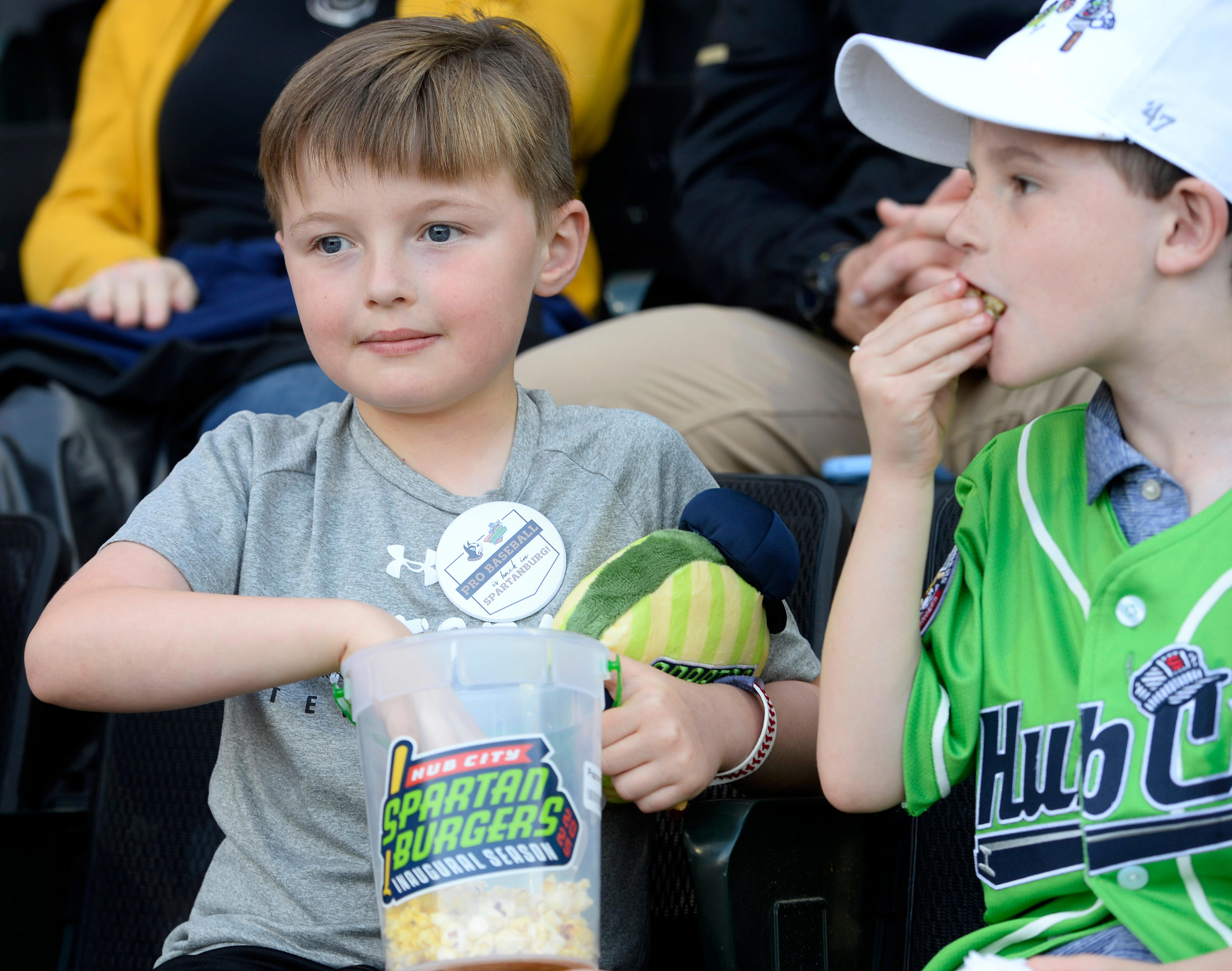 "Everybody's happy:" Inaugural baseball game at Spartanburg's new ...
