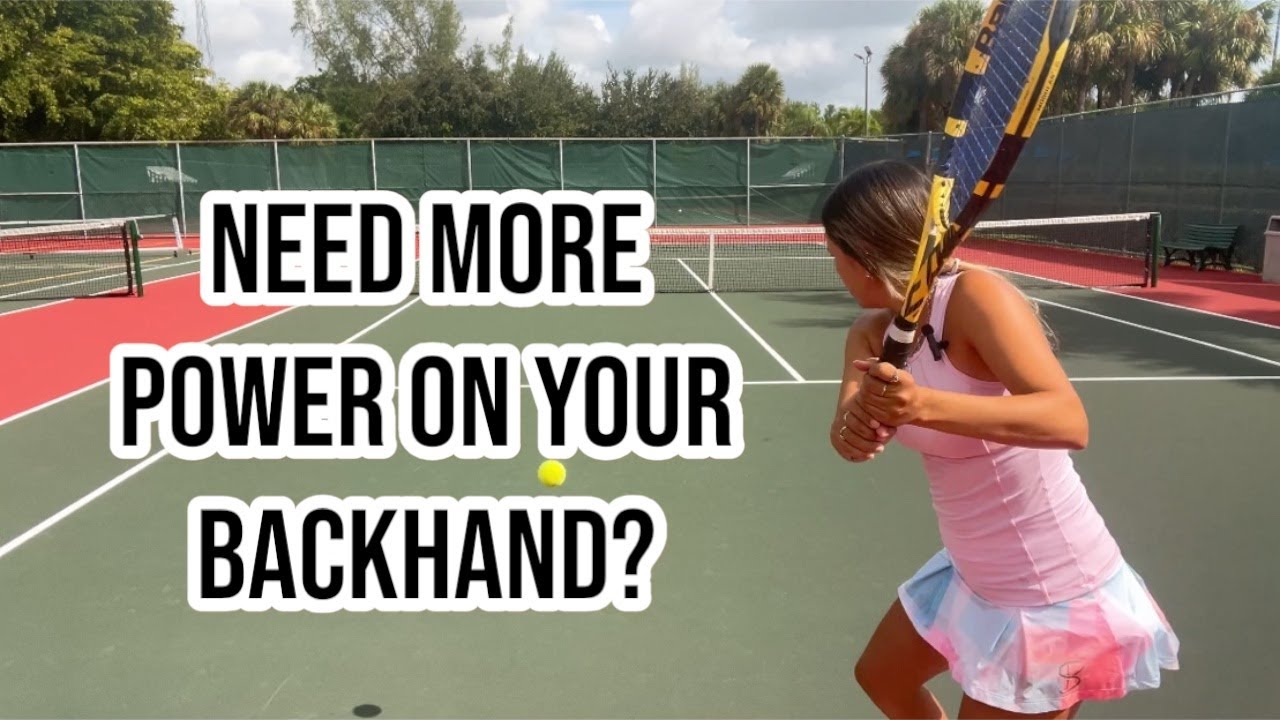 The Surprising Two Handed Backhand Quick Fix You Need